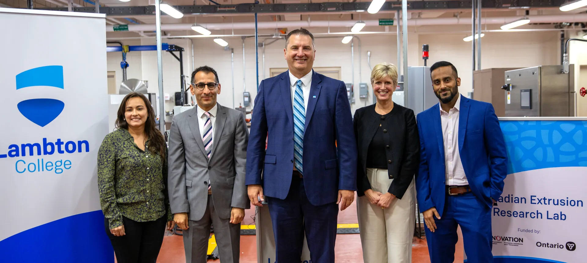 Lambton College launches the Canadian Extrusion Research Laboratory